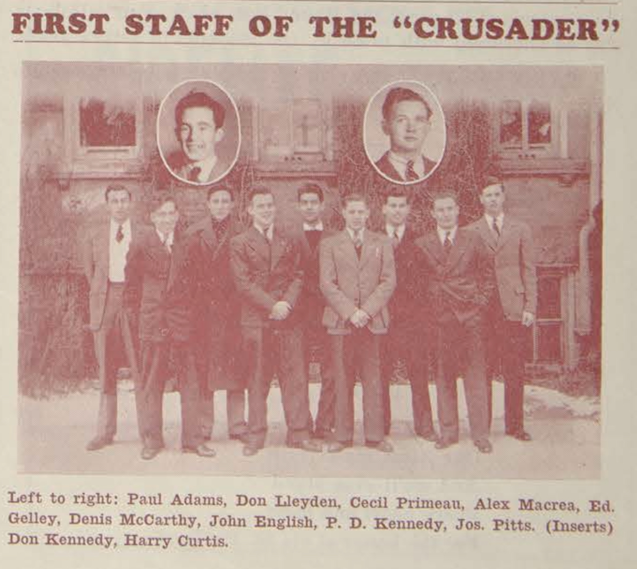 Celebrating 80 Years of The Crusader News: In the Beginning… – The ...